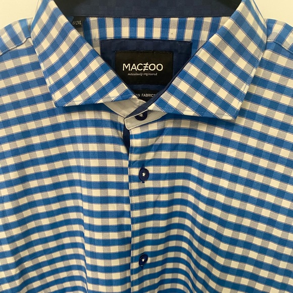 Maceoo | Shirts | Mens Maceoo Designer Dress Shirt Maceoo Long Sleeve ...